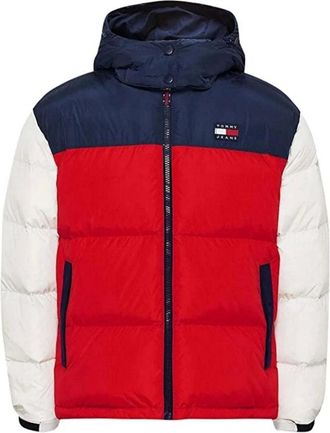 Tommy Jeans Homme, Vestes, Multicolore, Taille: S Alaska Puffer Jacket