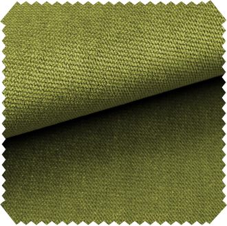 Novely PASSAU - Samtig Weicher Chenille-Möbelstoff - Robuster Polsterstoff - Pflegeleichte Meterware 1lfm | Farbe: 16 Grün