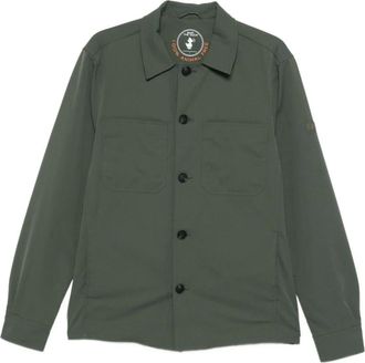 Save The Duck Homme, Chemises, Vert, Taille: L Basil Overshirt