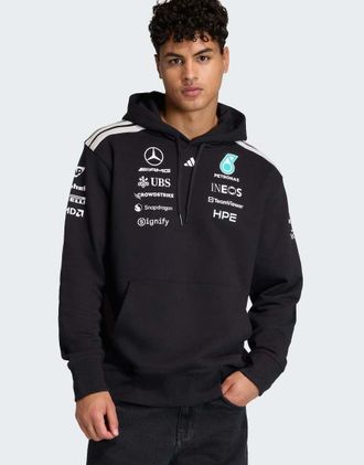 adidas adidas Performance - Mercedes AMG Petronas Formula 1 Team Driver - Sweat &agrave; capuche - Noir