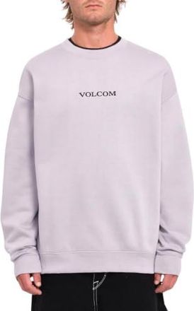 Volcom Sweat Stone Crew Fleece Light Purple Homme - Homme - Taille s - Violet