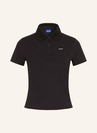 HUGO BOSS Hugo Piqu&eacute;-Poloshirt Dapolette schwarz