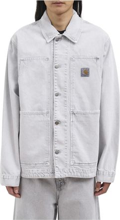 Carhartt Work in Progress Homme, Vestes, Gris, Taille: L OG Double Front Jacket