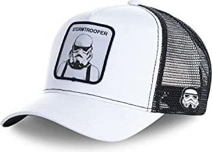 Capslab CL-STT-1-WA, Casquette avec visi&egrave;re aux Femmes, White, One Size