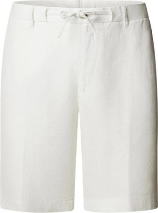Hackett Shorts en lin - Homme - Shorts - Blanc - Taille: W38