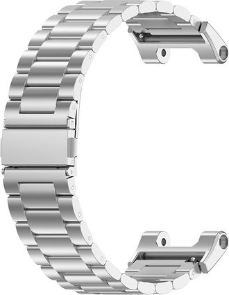 Generic Edelstahl Armband Kompatibel mit Amazfit T-Rex/T-Rex Pro Armband Metall Uhrenarmband Replacement Wechselarmband Ersatzarmband f&uuml;r Amazfit T-Rex/T-Rex 