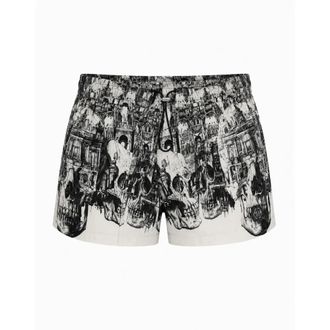 Philipp Plein Short Hosen Skull - - Swimwear - Herren - Wei&szlig; - S