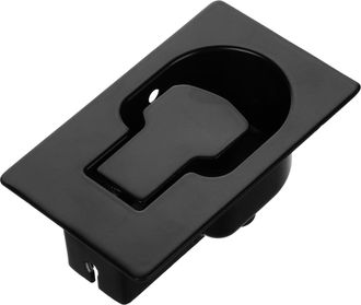 Valiclud Schwarzer Elektrobeschichteter Metallgriff Quadratischer Sofa Ersatzgriff mit Robustem Kabelzug Vielseitig für Büromöbel und Sofas Stilvoll und Langle