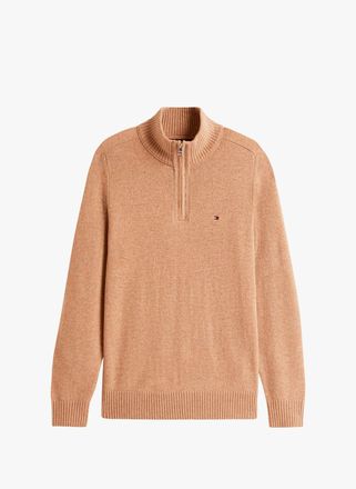 Tommy Hilfiger Pull &agrave; col zipp&eacute; en laine