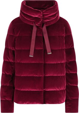 Herno Gesteppte Jacke mit Stehkragen - Rot