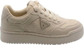 Guess Femme, Chaussures, Beige, Taille: 37 EU Miram6 Baskets