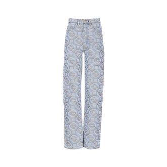 Casablanca Damen, Jeans, Blau, XSGr&ouml;&szlig;e