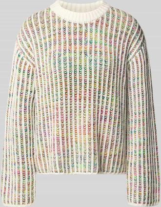 Ichi Strickpullover mit Rundhalsausschnitt Modell ANILA