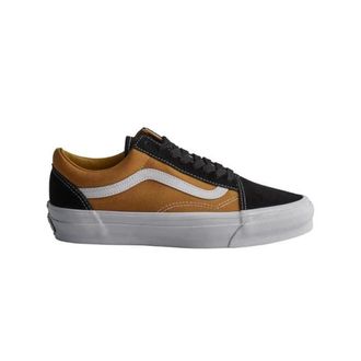 Vans Klassischer Schn&uuml;r-Canvas-Sneaker Schwarz/Braun - - Shoes - Damen - Mehrfarbig - 38 EU
