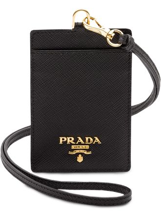 Prada Klassisches Ausweisetui - Schwarz