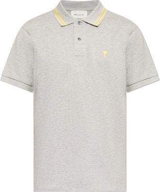 Ami Homme, Tops, Gris, Taille: XS Polo Chemises