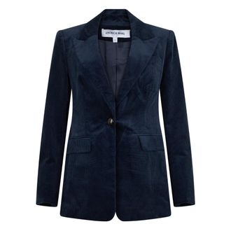 Veronica Beard Livvy Corduroy Dickey Jacke - - Jackets - Damen - Blau - L