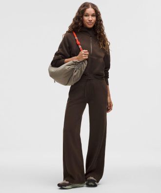 lululemon Pantalon Scuba large taille mi-haute Standard pour Femmes - Taille 2XS