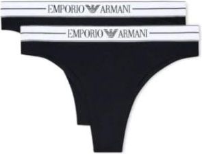 Emporio Armani Brazilian Briefs 2er-Pack - - Underwear - Damen - Schwarzk - S
