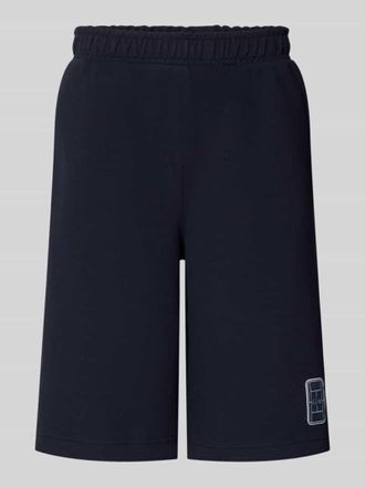 Lacoste Relaxed Fit Sweatshorts aus Baumwoll-Mix