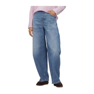 M.A.C Dakota Barrel Seam - - Jeans - Damen - Blau - W34
