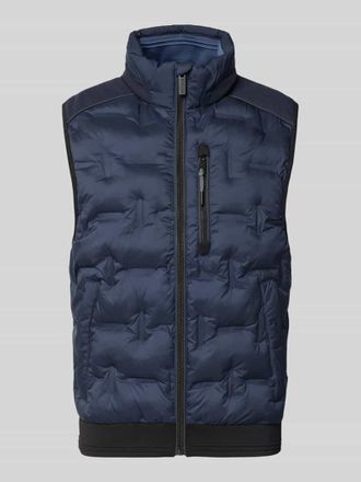 Tom Tailor Regular Fit Outdoor-Weste mit reflektierenden Elementen