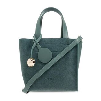 Furla Divide It Tote Mini Leder Tasche - - Bags - Damen - Gr&uuml;n - ONE SIZE
