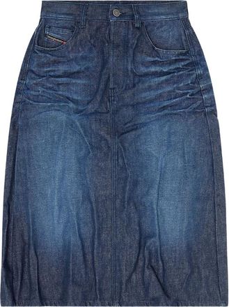 Diesel Faded Denim Skirt