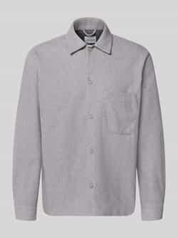 Jack & Jones Regular Fit Hemdjacke mit Kentkragen Modell REGENT