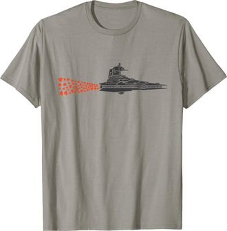 Star Wars Valentines Day Star Destroyer T-Shirt