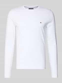 Tommy Hilfiger Slim Fit Langarmshirt aus Baumwoll-Mix