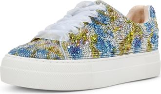 Betsey Johnson Damen Sidny Sneaker, Blaue Tulpe, 39.5 EU