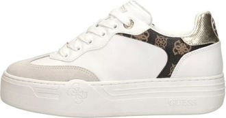 Guess Femme, Chaussures, Multicolore, Taille: 37 EU Swole Leather-Blend Baskets