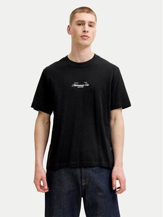 Jack & Jones Jack & Jones T-Shirt Cassis 12295050 Schwarz Regular Fit