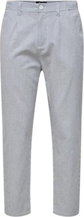 Only & Sons Dew Pant Seersucker - - Trousers - Herren - Wei&szlig; - W36