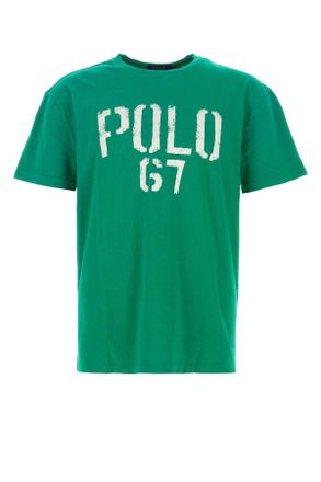 Polo Ralph Lauren Logo-Embroidered Cotton T-Shirt - Green