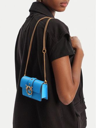 Pinko Handtasche Love One Micro C. AI 24-25 PCPL 100064 A0F1 Blau