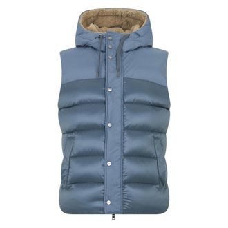 Herno Gesteppte Weste - - Jackets - Herren - Blau - L