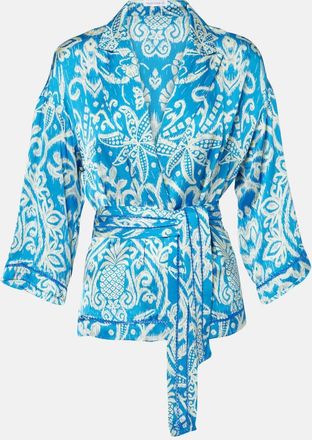 Poupette St Barth Bedruckte Jacke Clea