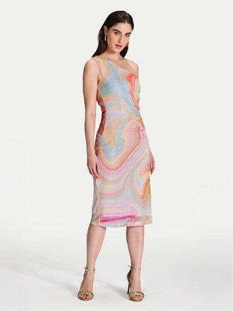 Swing Coctailkleid 5AI18800 Bunt Slim Fit