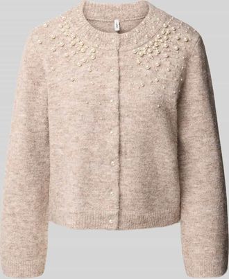 Only Regular Fit Strickjacke mit Woll-Anteil Modell MIGGIE
