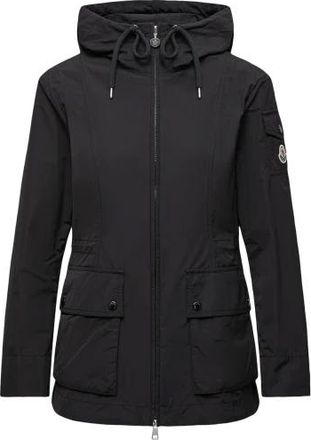 Moncler Femme, Vestes, Noir, Taille: 44 FR Leandro Parka