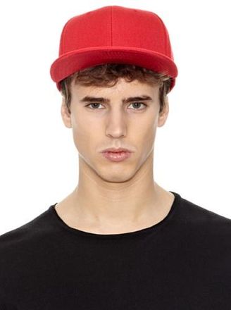 Atlantis Chapeau unisexe snap back rouge