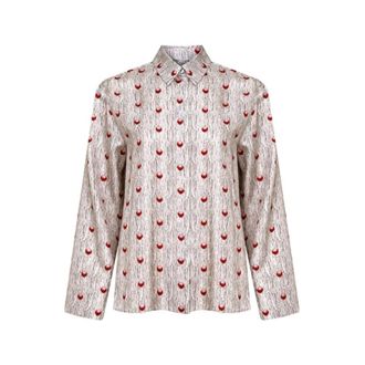 Max Mara Mmlospite Hemd - - Blouses & Shirts - Damen - Mehrfarbig - M