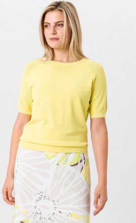 Tuzzi Nero Strickpullover mit Netz&auml;rmeln