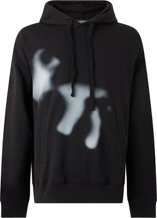 Diesel SweaT-shirt &agrave; capuche S-Ummerwelt-C1 - Homme - Sweatshirts et sweats &agrave; capuche - Noir - Taille: 2XL
