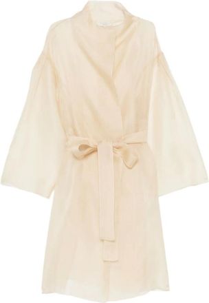 Antonelli Femme, Blouses et Chemises, Beige, Taille: 42 FR Antonelli Firenze Vestes