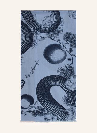 Friendly Hunting Friendly Hunting Cashmere-Schal Garden Eden blau
