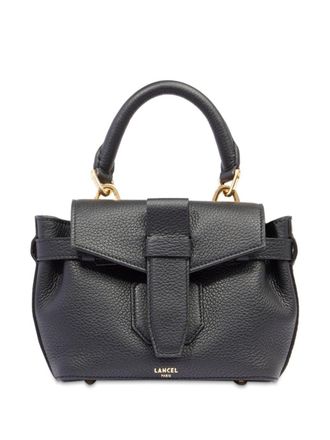 Lancel mini sac à main Charlie en cuir - Noir