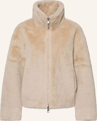 Apparis Apparis Kunstfell-Jacke Brooks weiss